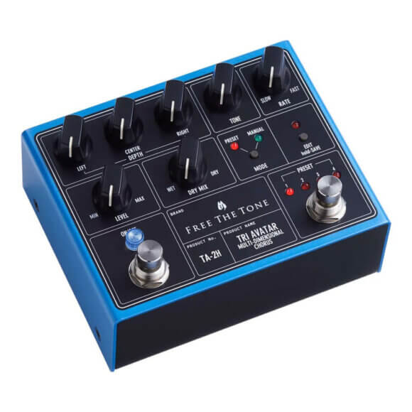 FREE THE TONE フリーザトーン / TRI AVATAR TA-2H【コーラス】 | エフェクター専門情報サイト EFFECTOR COLLECTION BOX