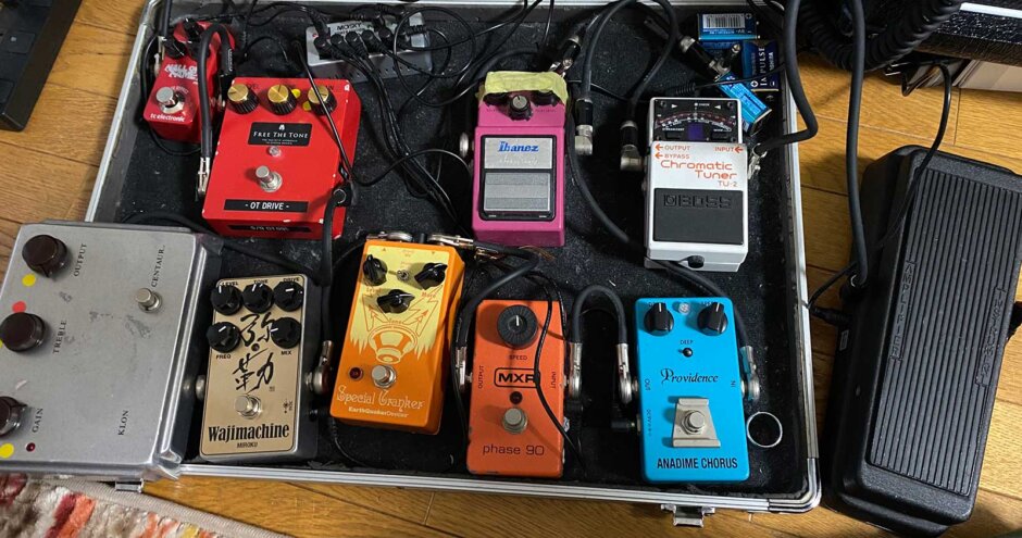 【エフェクターボード大公開】kojiさん | エフェクター専門情報サイト EFFECTOR COLLECTION BOX