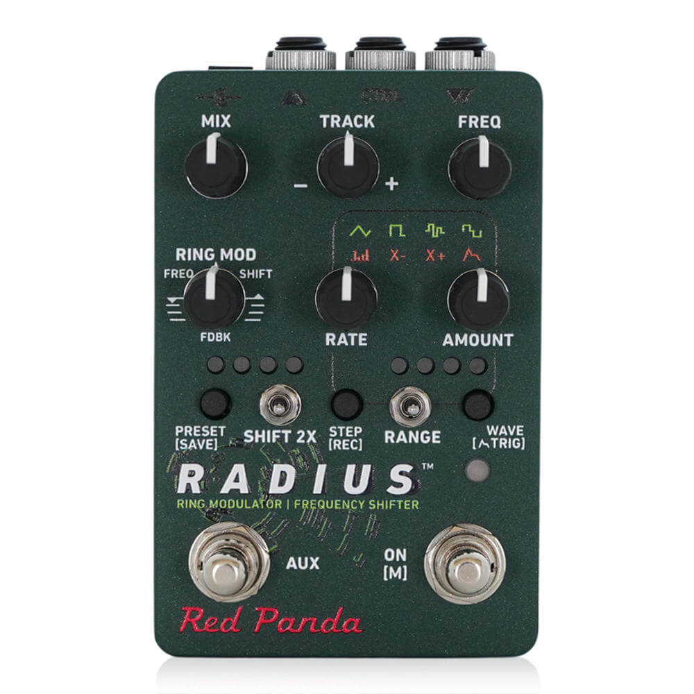 Red Panda レッドパンダ / Tensor 【ピッチシフト・タイムストレッチ】 | エフェクター専門情報サイト EFFECTOR COLLECTION BOX